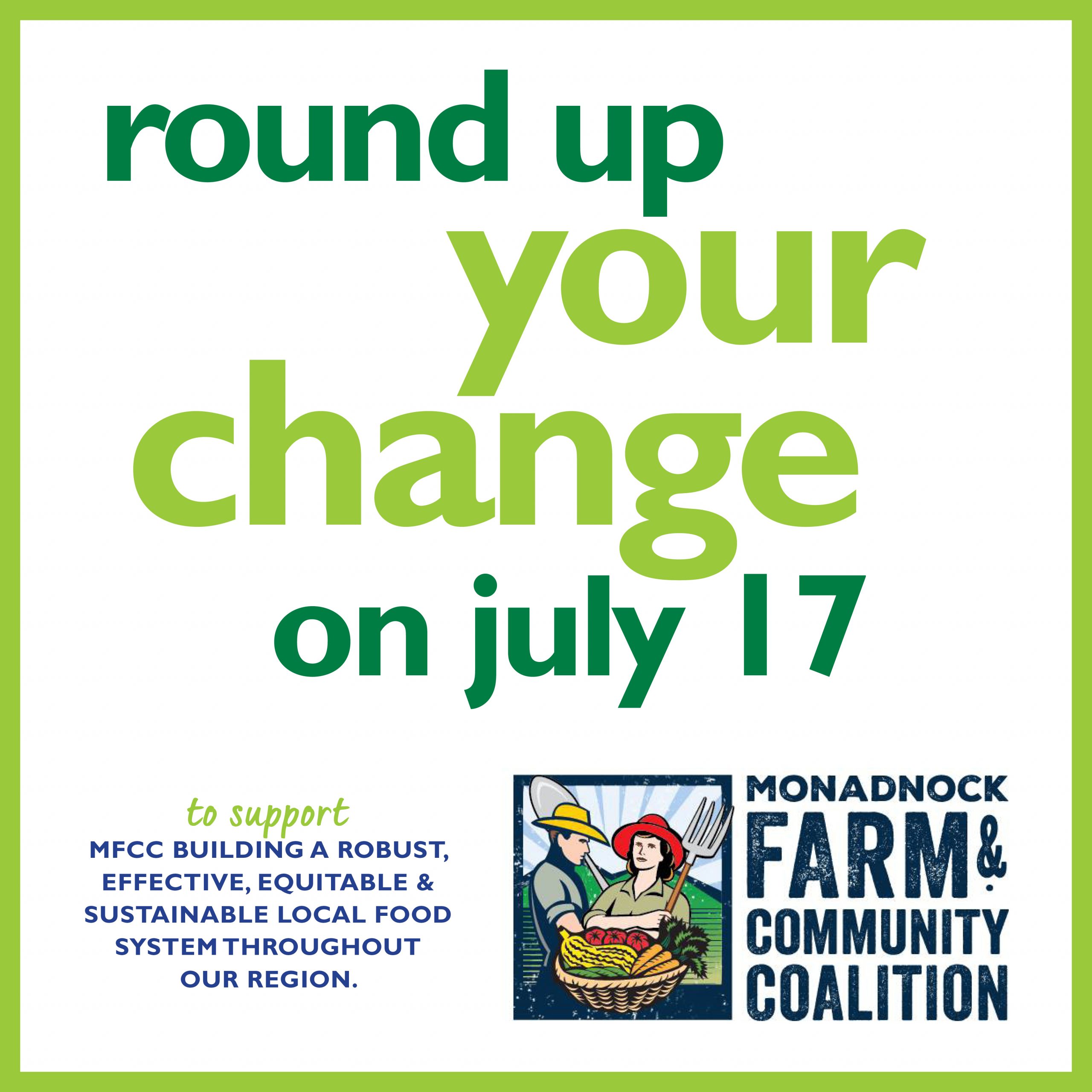 One-Day Round It Up Donation Drive for Monadnock Farm & Community ...